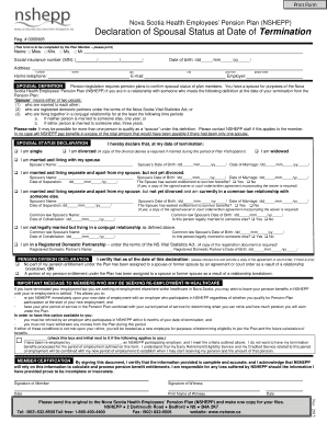 Fillable Online nshepp 85 x 11 Declaration of Marital Status 2015 ...