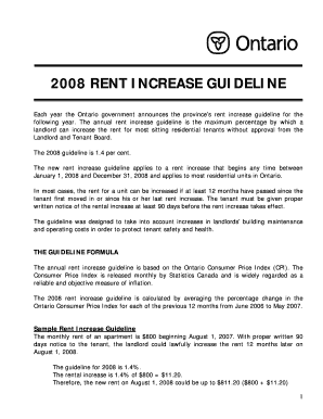 Fillable Online Form N1: Notice of Rent Increase Fax Email Print ...