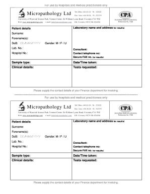 Fillable Online Download Standard Test Request Form (faxed ...