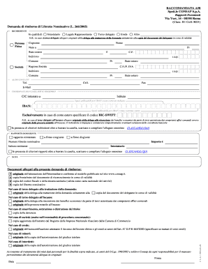 Compilabile Online Domanda di Rimborso - Libretto nominativo - Consap ...
