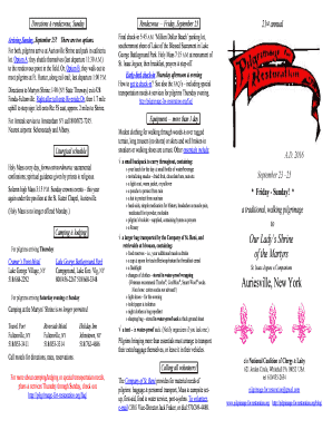 Fillable Online pilgrimage-for-restoration Two-page informational ...