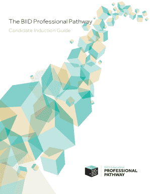 Fillable Online The BIID Professional Pathway Fax Email Print - pdfFiller