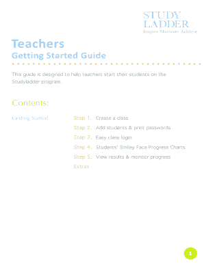 Fillable Online This guide is designed to help teachers start their ...
