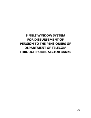 Fillable Online SINGLE WINDOW SYSTEM Fax Email Print - pdfFiller