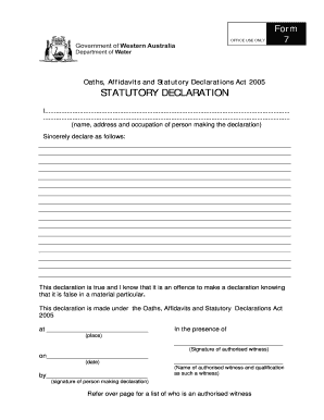 Fillable Online (name, address and occupation of person making the ...