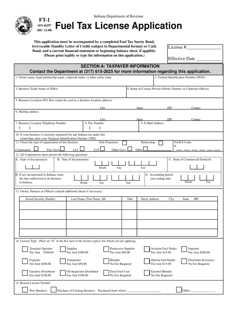 Fillable Online Fuel Tax Application Form - formuPack Fax Email Print ...