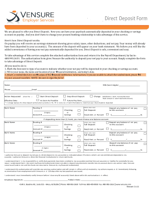 Fillable Online Vensure bDDb - MY HR Fax Email Print - pdfFiller