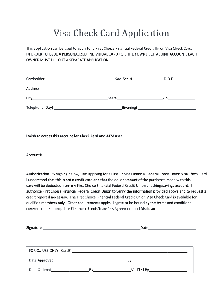 Fillable Online fcfinancialcu This application can be used to apply for ...
