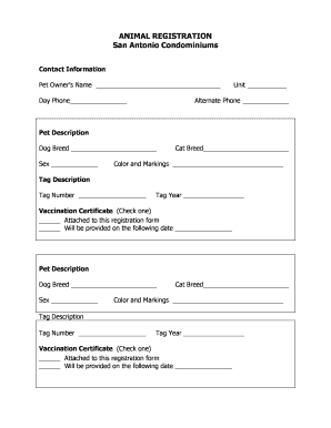 What Are Dog Registration Papers