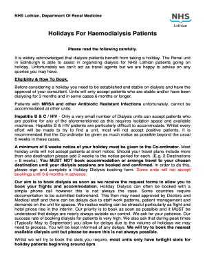 Fillable Online EdRen - Edinburgh Royal Infirmary Renal Unit ...