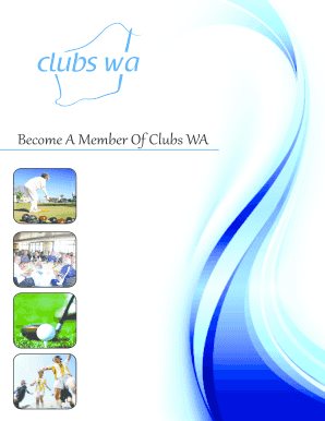 Fillable Online Restricted Club Licence - Clubs WA Fax Email Print ...