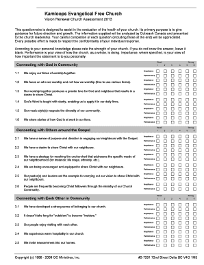 Fillable Online To see questionnaire - Christ Community Church Fax ...
