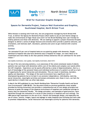 Fillable Online Brief for Illustrator Graphic Designer Fax Email Print ...