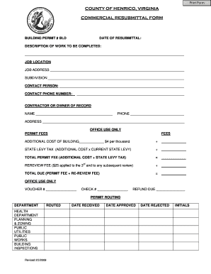 Fillable Online ns1 co henrico va County Of Henrico Ebookchip Free for ...