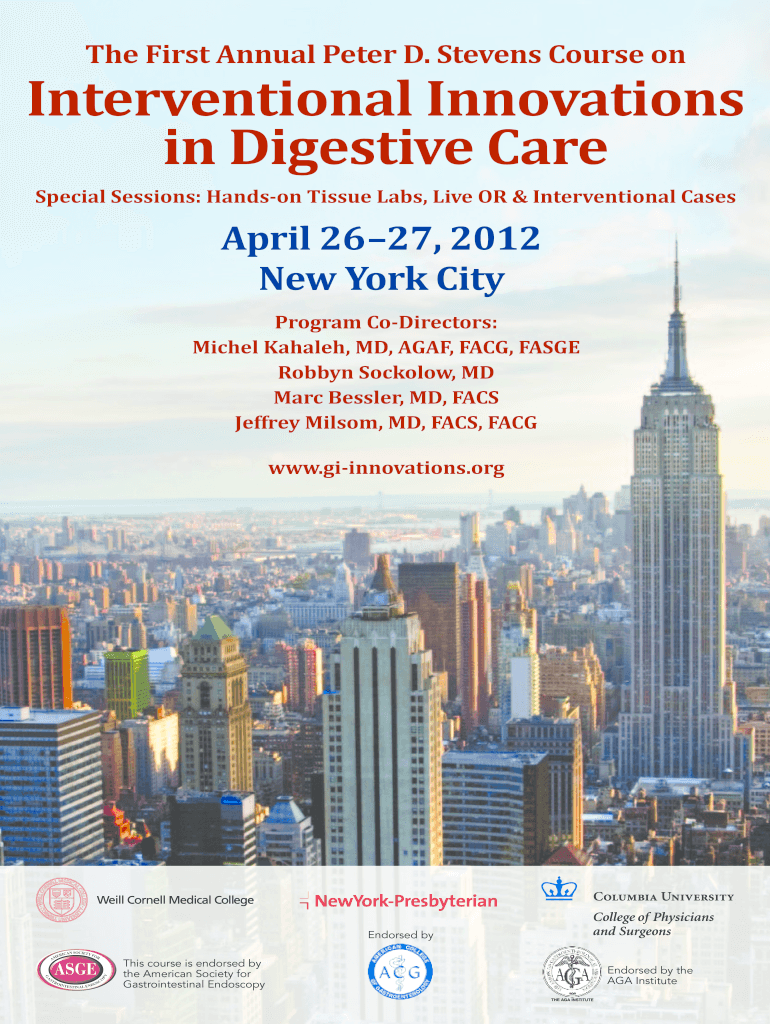 Fillable Online cadc nyp Interventional Innovations in Digestive Care ...
