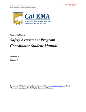 Fillable Online CALBO Safety Assessment Program (SAP) Mutual Aide Guide ...