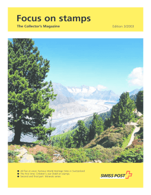 Fillable Online Focus on stamps The Collector Fax Email Print - pdfFiller