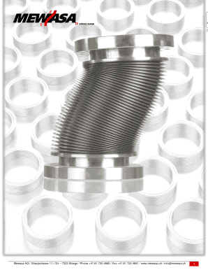 Mewasa Ag - Fill Online, Printable, Fillable, Blank | pdfFiller