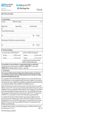Fillable Online (PDP) J - Blue Cross and Blue Shield of North Carolina ...