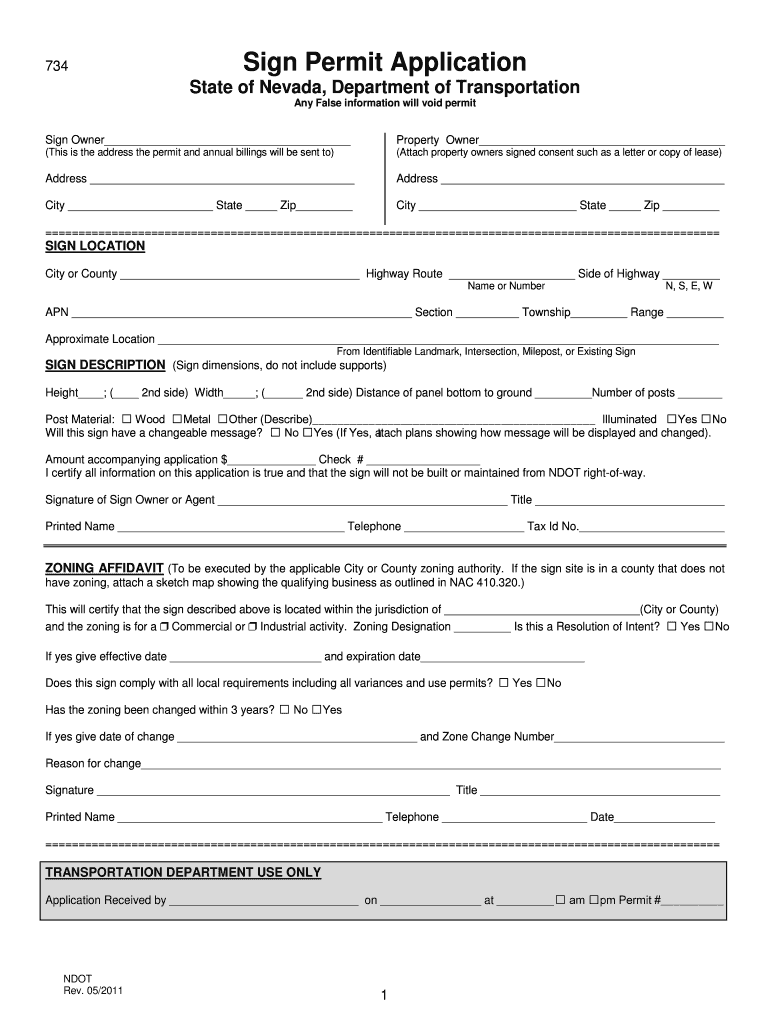 Fillable Online Sign Permit Application Fax Email Print - pdfFiller