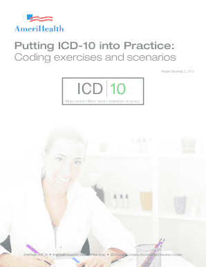 Fillable Online Putting ICD-10 into Practice: Fax Email Print - pdfFiller