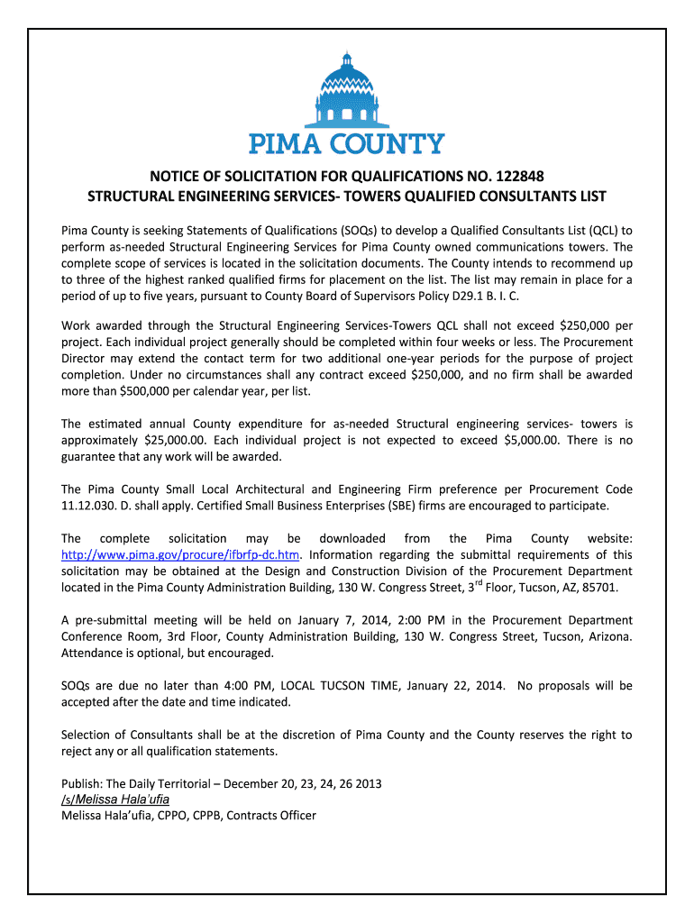 Fillable Online STRUCTURAL ENGINEERING SERVICES- TOWERS QUALIFIED ...