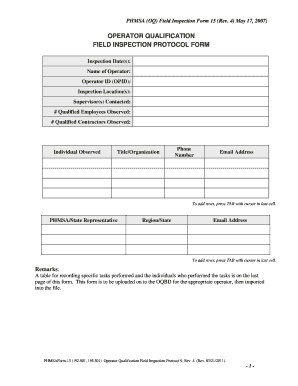 Fillable Online nmprc state nm 8 Operator Qualification Field ...