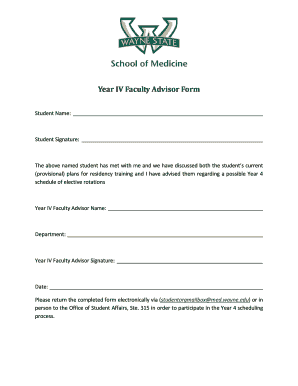faculty sign off form template Fill Online, Printable, Fillable, Blank ...
