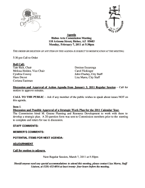 Fillable Online BAC Agenda Regular 020711.doc. Interest and Dividend ...