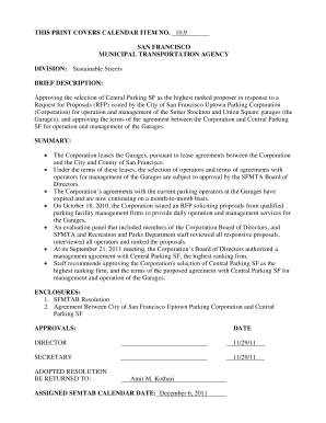 Fillable Online 12-6-11 Item 109 Sutter Stockton and Union Square ...