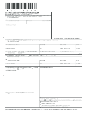 Fillable Online UCC-1 Financing Statement Addendum - MindSerpent Fax ...