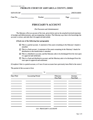 Fillable Online Esacc - Ashtabula County Courts System Fax Email Print ...