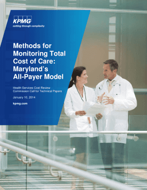Fillable Online hscrc state md Methods for Monitoring Total Cost of ...