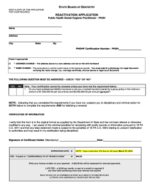 Fillable Online gacla state pa Reactivation Application - PHDHP-web.pdf ...