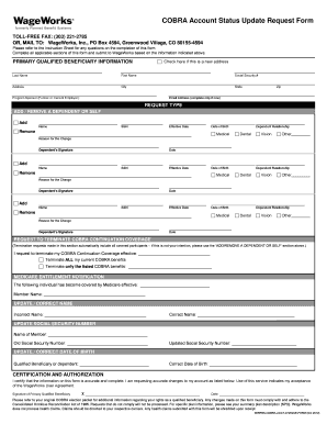 Fillable Online Instructions for Form Completion Request Types ...