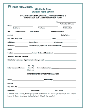 Fillable Online Employee-Health-Services-Packet-FORM.doc Fax Email ...