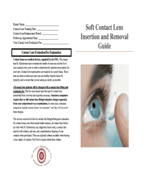 Fillable Online Soft Contact Lens Insertion and Removal Guide - Eye ...