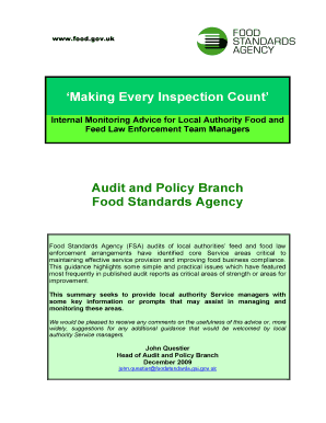 Fillable Online Making Every Inspection Count Fax Email Print - pdfFiller