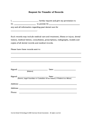 OFFICIAL RECORDS REQUEST Doc Template | pdfFiller