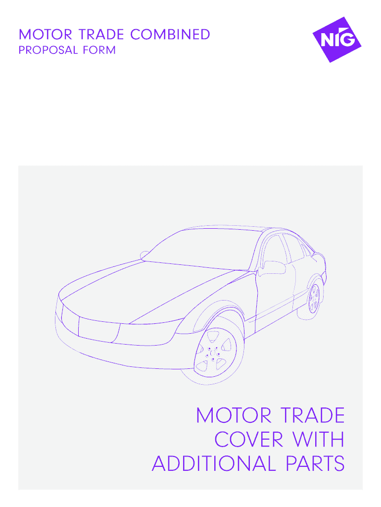 Fillable Online MOTOR TRADE COMBINED Fax Email Print - pdfFiller