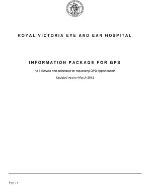 Fillable Online rveeh Droyal victoria eye and ear hospital - rveeh Fax ...