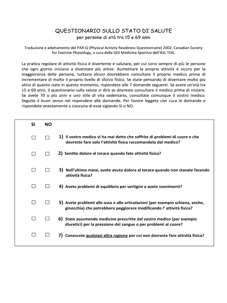 Fillable Online par q questionario Fax Email Print - pdfFiller