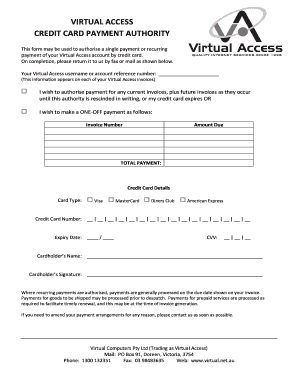 Fillable Online Invoice Number Amount Due TOTAL PAYMENT Credit Card ...