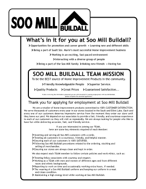 Fillable Online Download a Soo Mill Application Form Fax Email Print ...