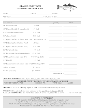 Fillable Online 16 Spring Fish Order.pdf - Jo Daviess County Soil and ...