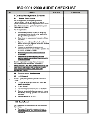 Fillable Online 4 Quality Management System Fax Email Print - pdfFiller
