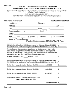 Fillable Online HEMET DOUBLE CENTURY and CENTURY Fax Email Print ...