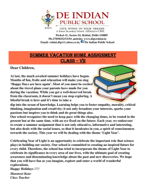 Home Assignment - Fill Online, Printable, Fillable, Blank | pdfFiller