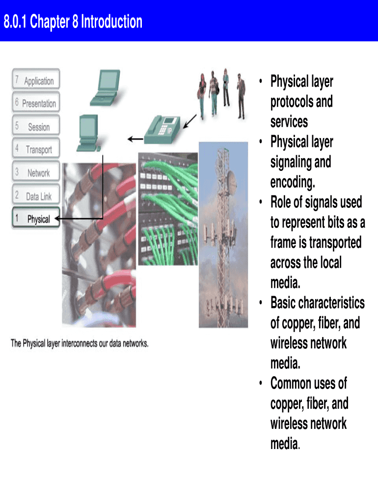 Fillable Online Physical layer protocols and services Physical layer ...