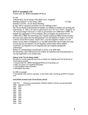 Fillable Online archive-kitlv library leiden Centrale index Zie ...